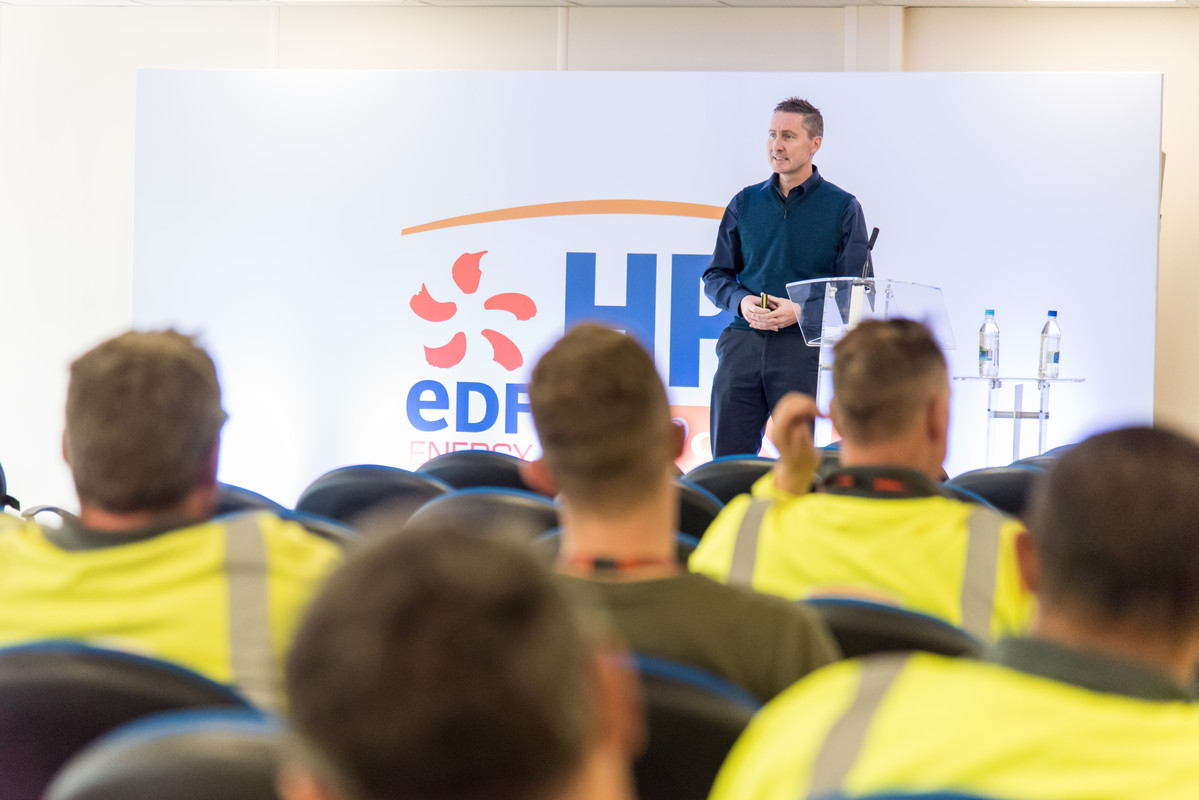 EDF Safety Training Event – Health and Safety Speaker UK | Gary Gallagher